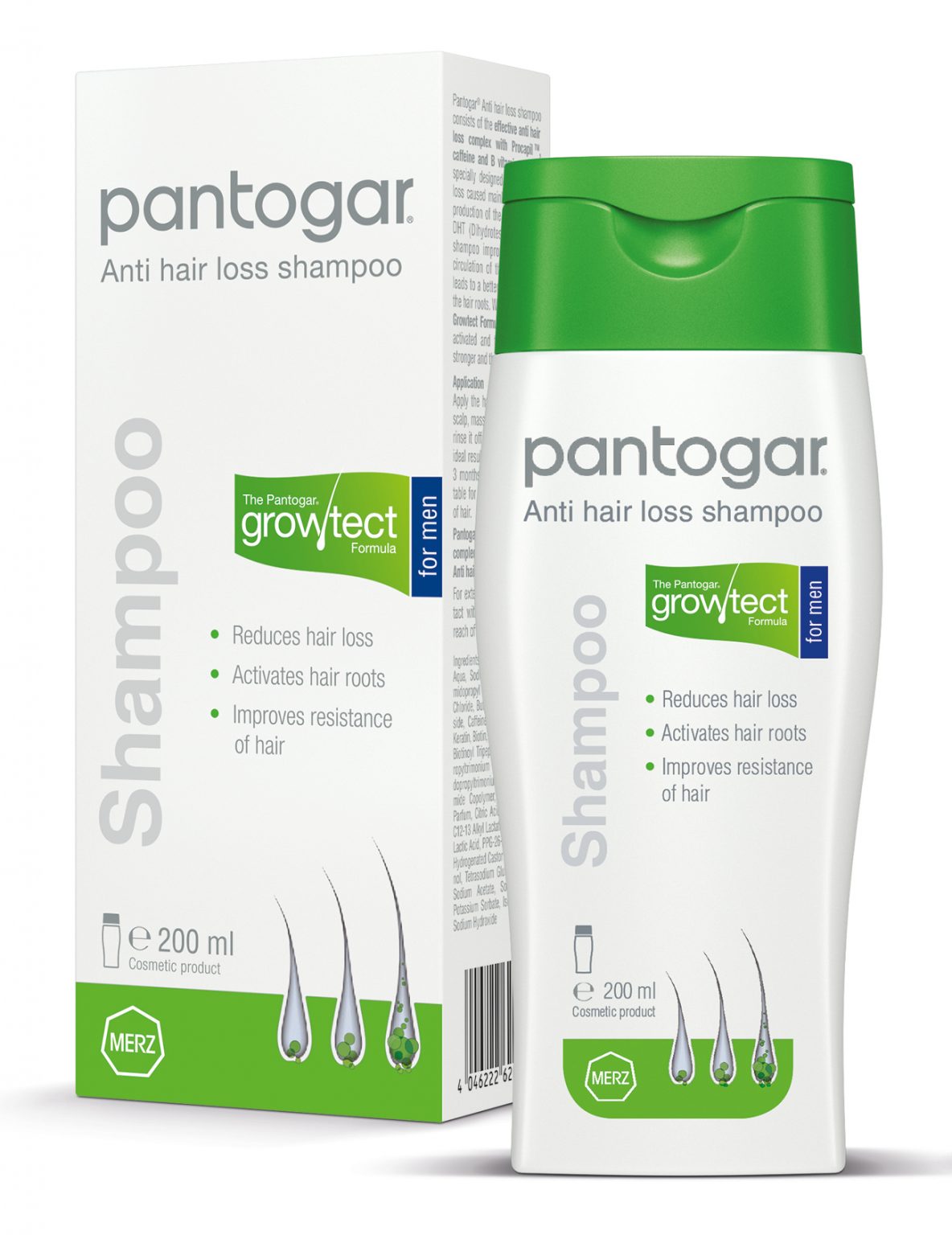 Pantogar倍髮加男士防掉髮洗髮水 (有效日期至2025年2月) - ZINOMALL